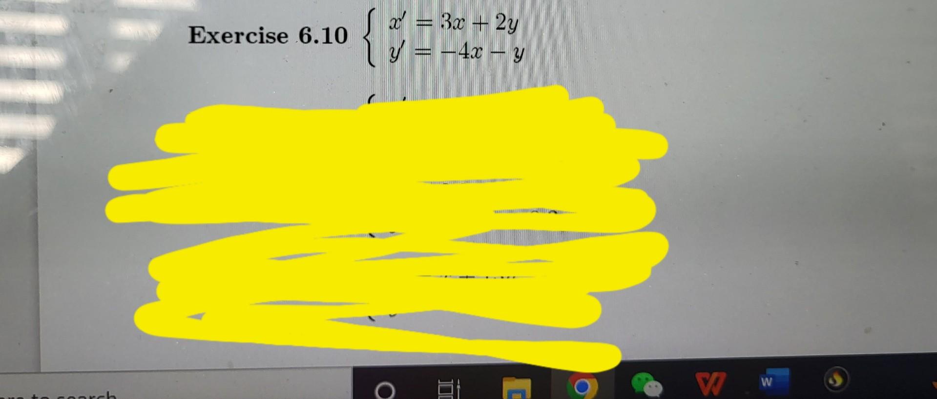 Solved For the first order homogeneous systems below: (a) | Chegg.com
