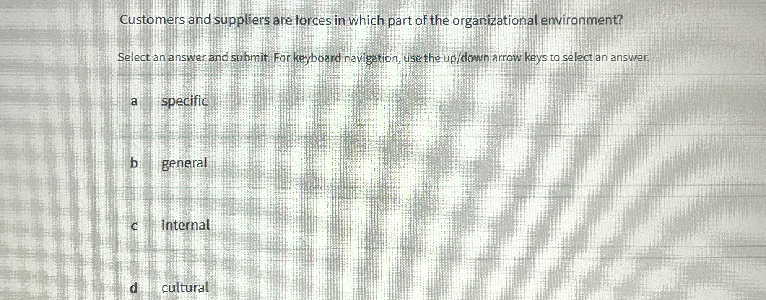 Solved Customers and suppliers are forces in which part of | Chegg.com