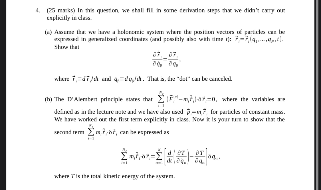 Solved ( 25 ﻿marks) ﻿A block of mass m ﻿is placed on a | Chegg.com