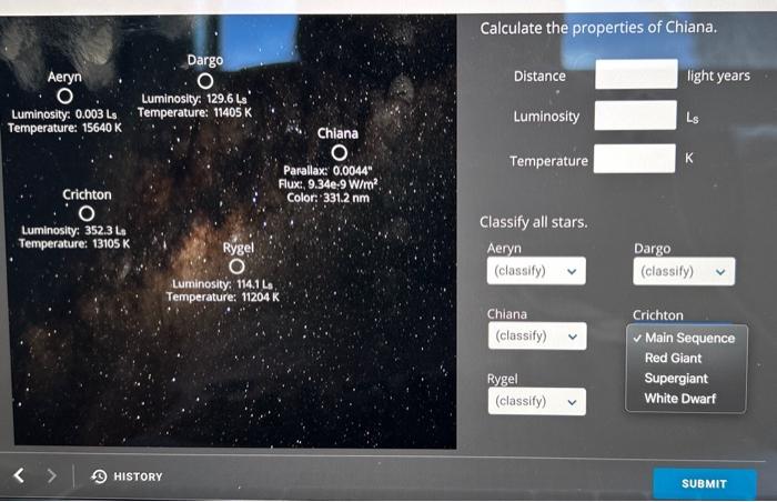 Solved for the classification classify from the drop down | Chegg.com