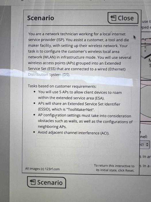 Based on the scenario, use the write-in field to type | Chegg.com