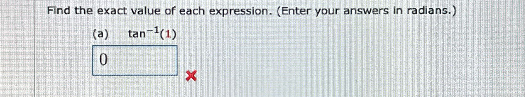Solved Find the exact value of each expression. (Enter your | Chegg.com