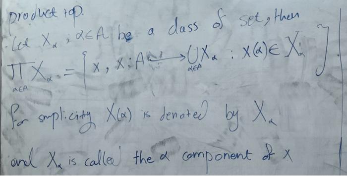 Solved here it is topology , the big pi denoted for the | Chegg.com