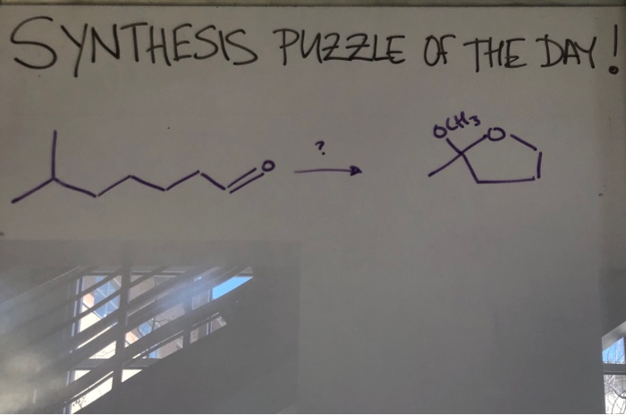Solved SYNTHESIS PUZZLE OF THE DAY! OC | Chegg.com