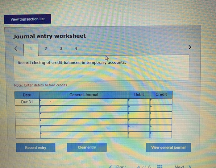 Solved Ch The following list includes selected permanent | Chegg.com