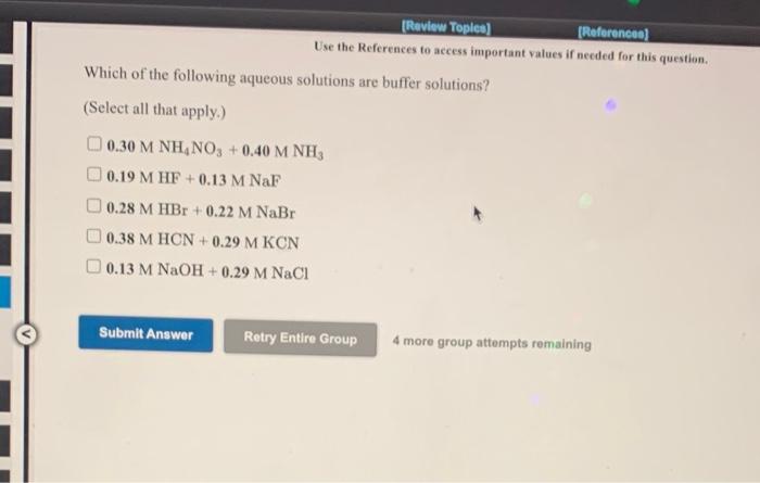 Solved [Review Toples) (References) Use the References to | Chegg.com