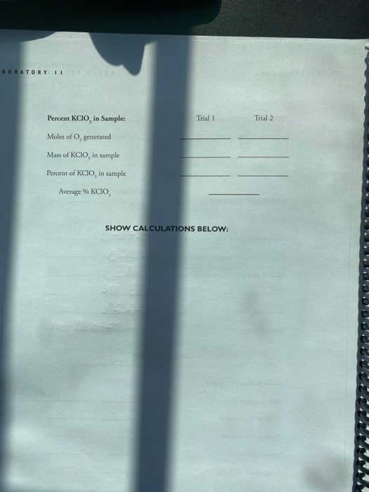 Solved Name Date Instructor's Signature Section # DATA | Chegg.com