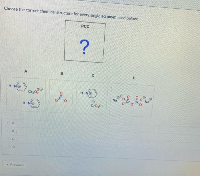 Solved Choose the correct chemical structure for every | Chegg.com Solved Choose the correct chemical structure for every | Chegg.com