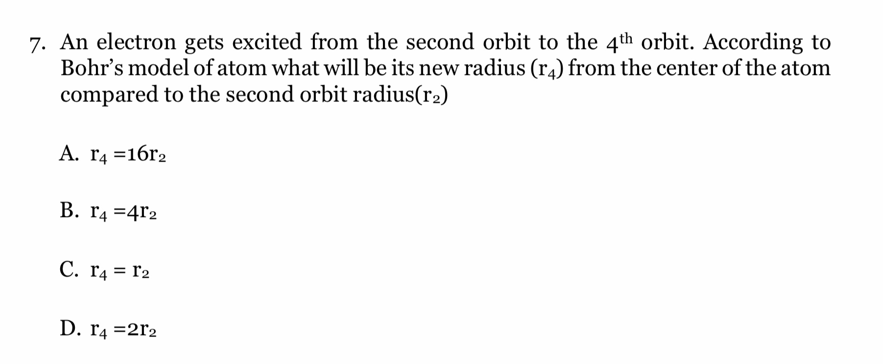 Solved An Electron Gets Excited From The Second Orbit To The
