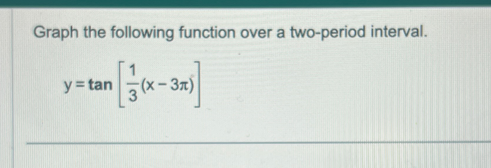 WGraph the following function over a two-period | Chegg.com