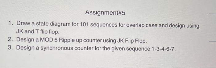 Solved 1. Draw a state diagram for 101 sequences for overlap | Chegg.com