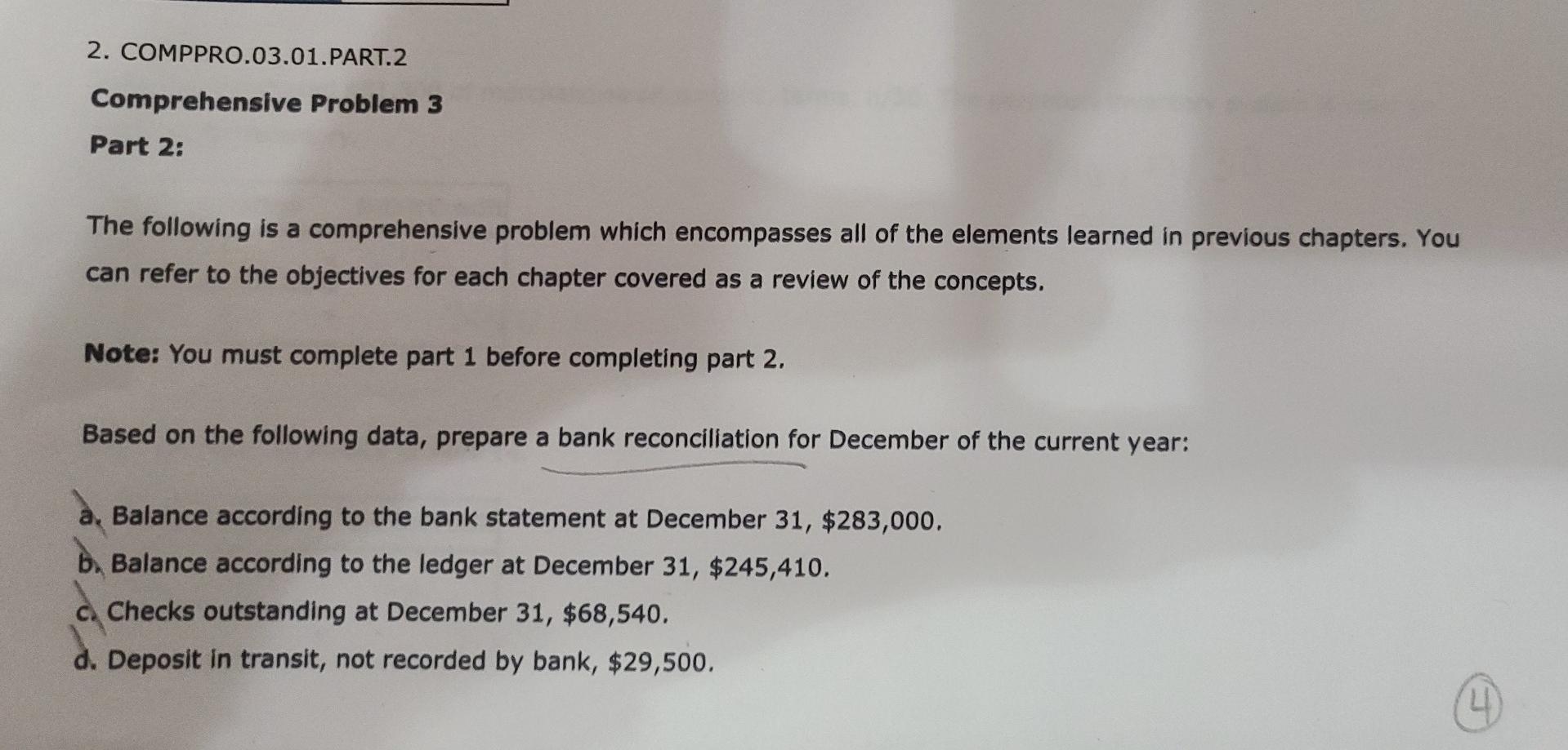Solved 2. COMPPRO.03.01.PART.2 Comprehensive Problem 3 Part | Chegg.com