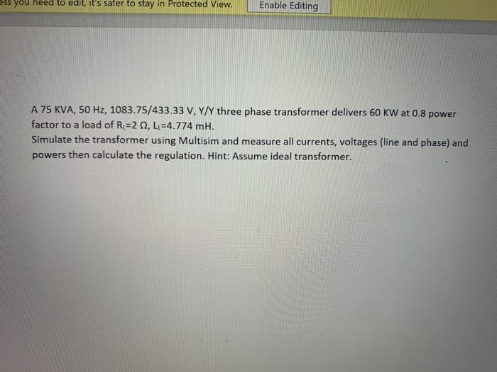 Solved you need to edit, it's safer to stay in Protected | Chegg.com