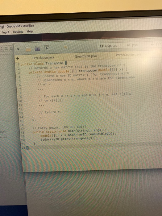 Solved mg] - Oracle VM VirtualBox Input Devices Help - 4 | Chegg.com