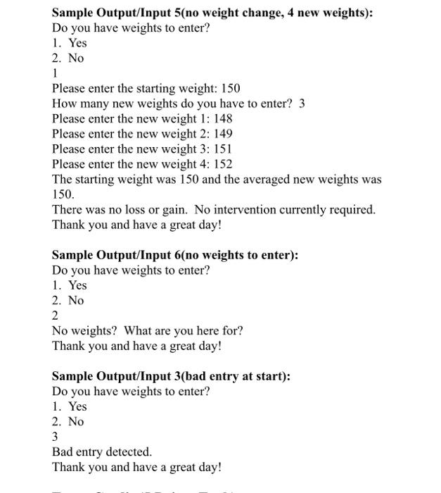 Solved using python. please read directions as follows. | Chegg.com