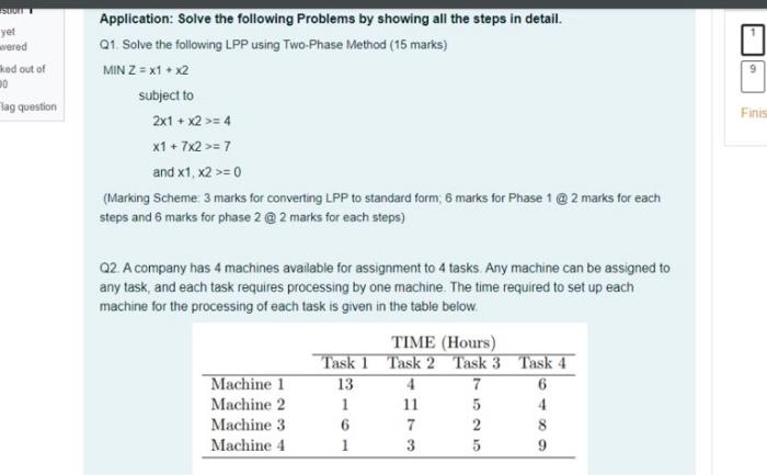Solved Application: Solve the following Problems by showing | Chegg.com
