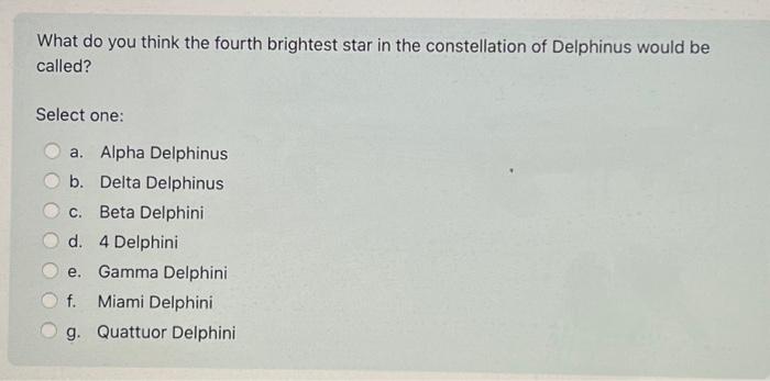 Solved What do you think the fourth brightest star in the | Chegg.com