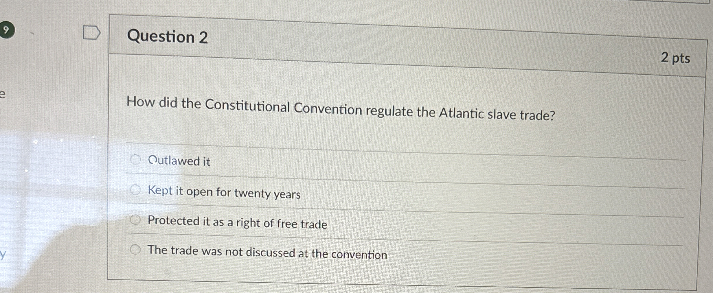 Solved Question 2How did the Constitutional Convention | Chegg.com