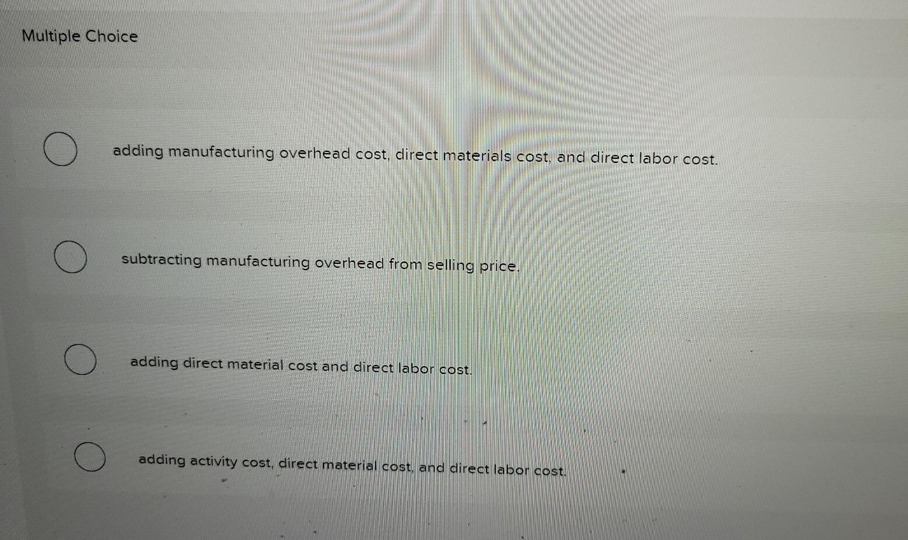 Solved In a traditional volume-based cost system, total | Chegg.com
