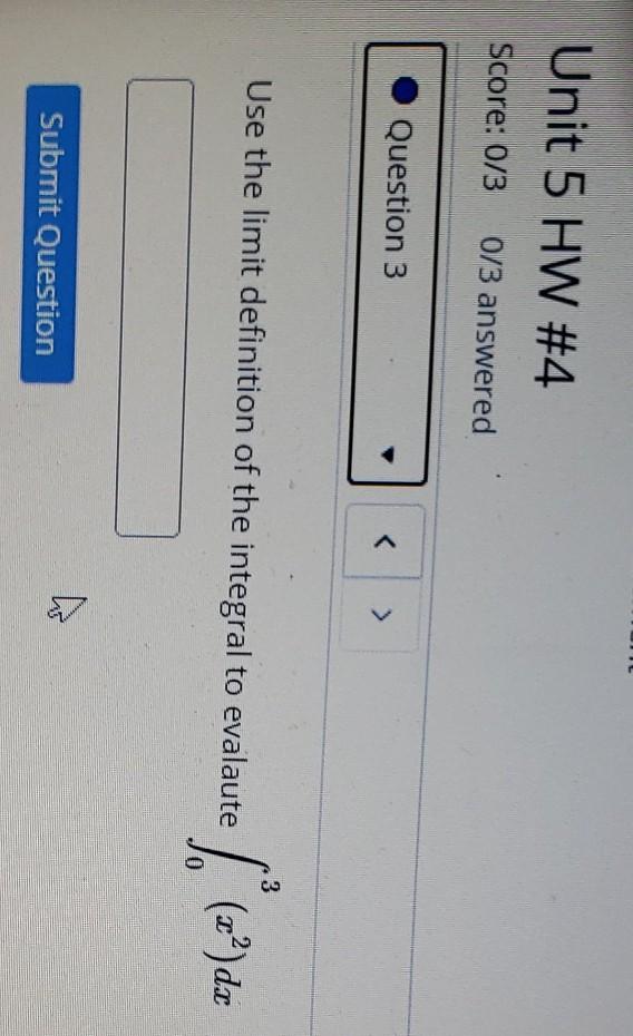 Solved Unit 5 HW #4 Score: 0/3 0/3 answered Question 1 16 | Chegg.com