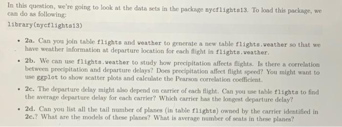 Solved In this question, we're going to look at the data | Chegg.com
