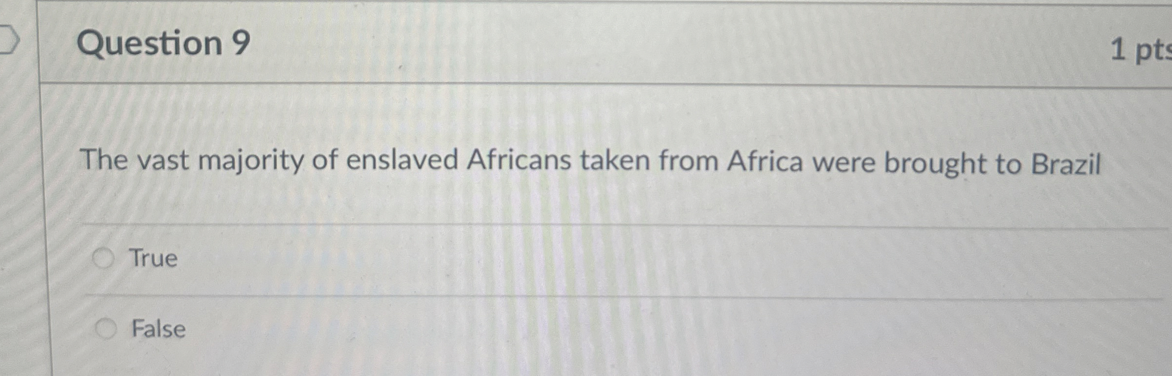 Solved Question 9The vast majority of enslaved Africans | Chegg.com Solved Question 9The vast majority of enslaved Africans | Chegg.com
