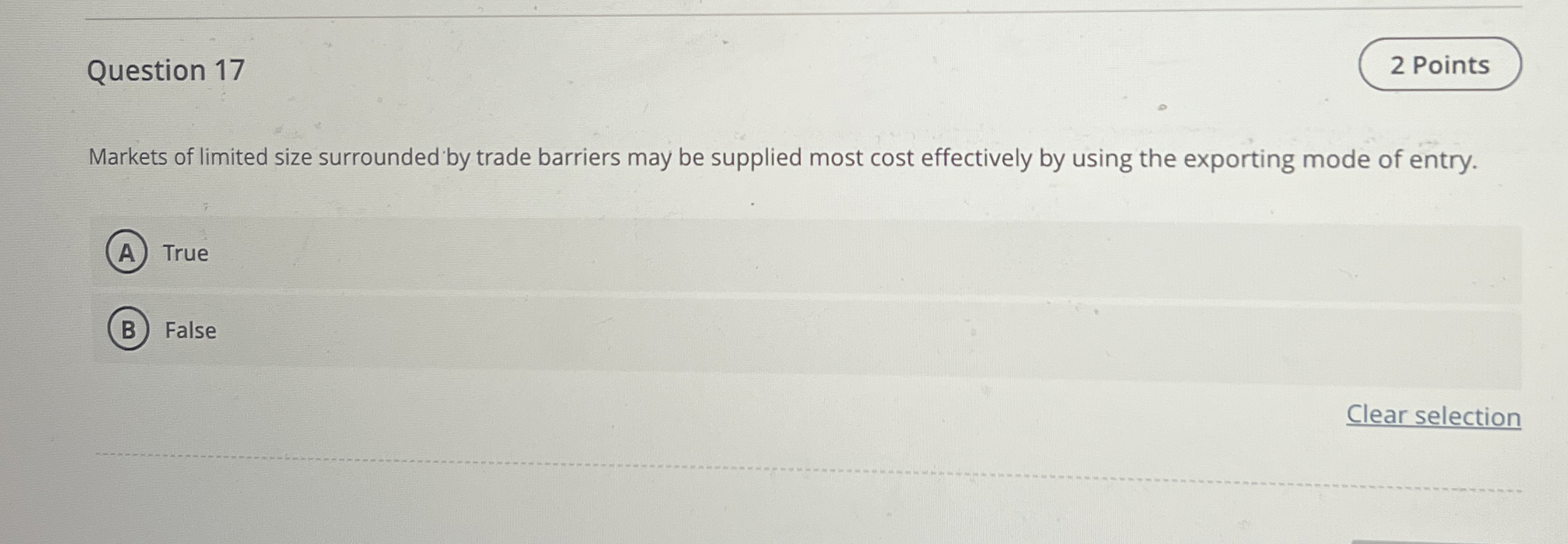 Solved Question 172 ﻿PointsMarkets of limited size | Chegg.com