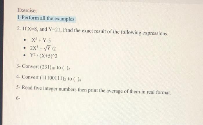 Solved solve this exercise of the expermint (shell | Chegg.com