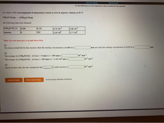 Solved Review Topics [References Use the References to | Chegg.com
