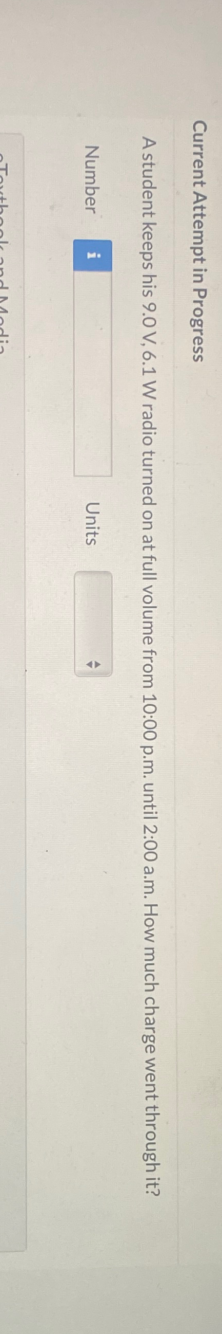 Solved Current Attempt in ProgressA student keeps his | Chegg.com