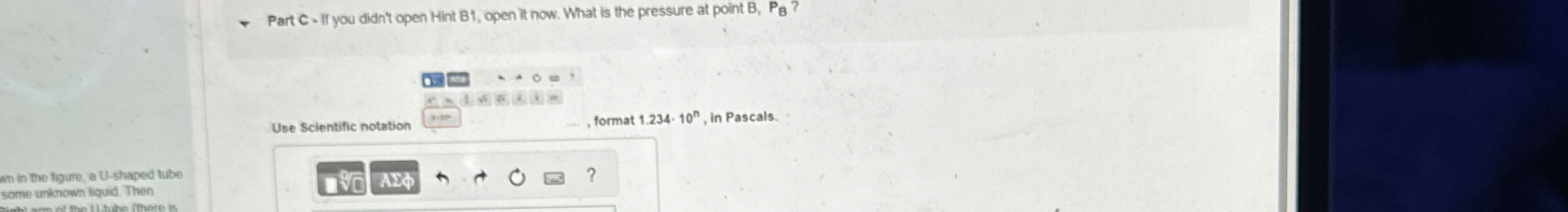 Solved Part C - ﻿ll you didn't open Hint B 1 , ﻿open it now. | Chegg.com