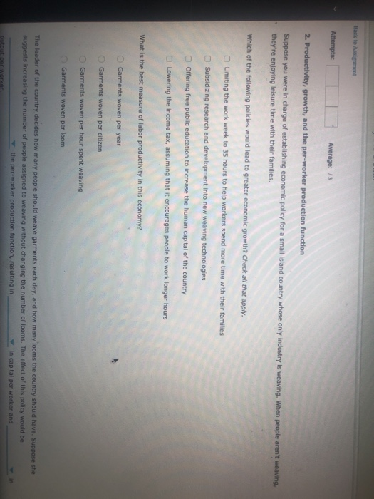 Solved Back to Assignment Attempts: Average: 13 2. | Chegg.com