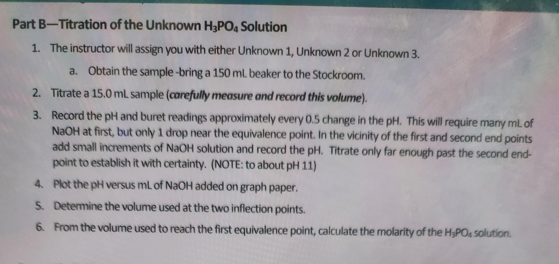 Solved A monoprotic, strong acid, like HCl, will titrate | Chegg.com