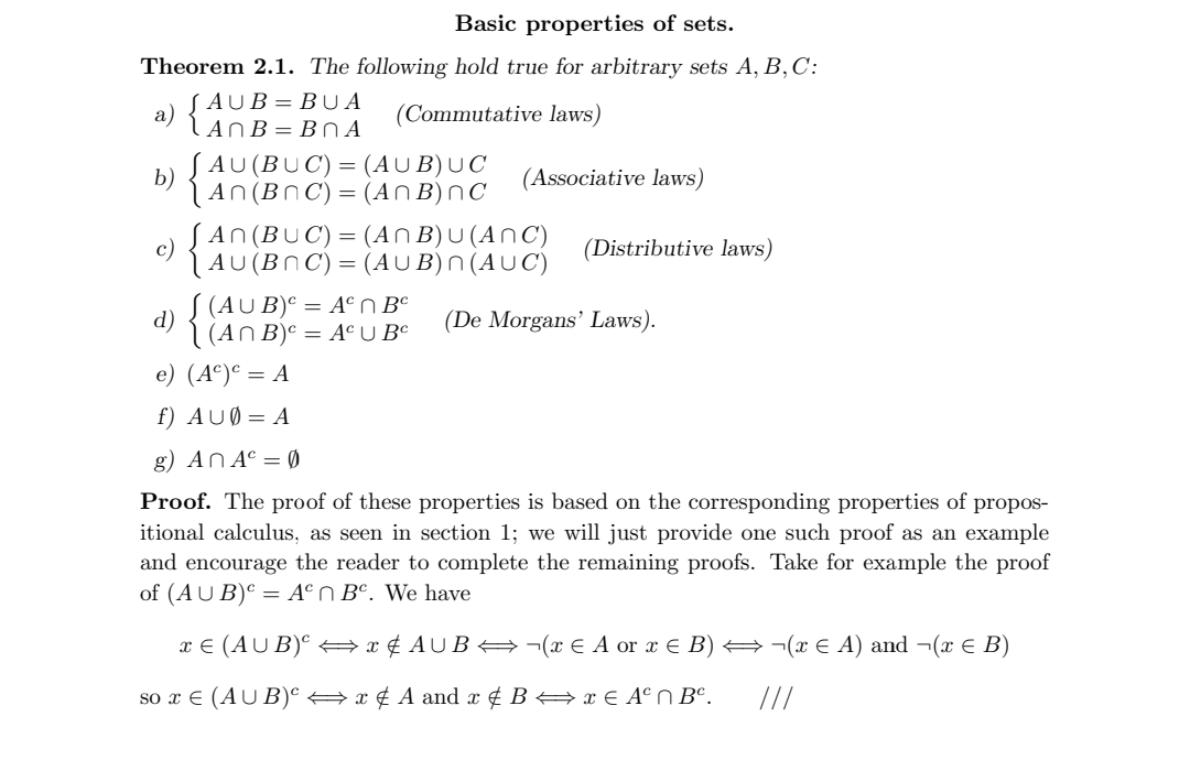 Solved WI1-3. Prove the following set identity in two ways | Chegg.com