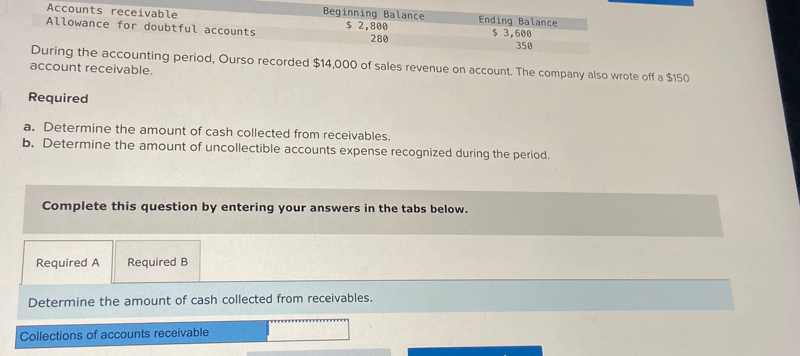 Solved Accounts receivable Allowance for doubtful | Chegg.com Solved Accounts receivable Allowance for doubtful | Chegg.com
