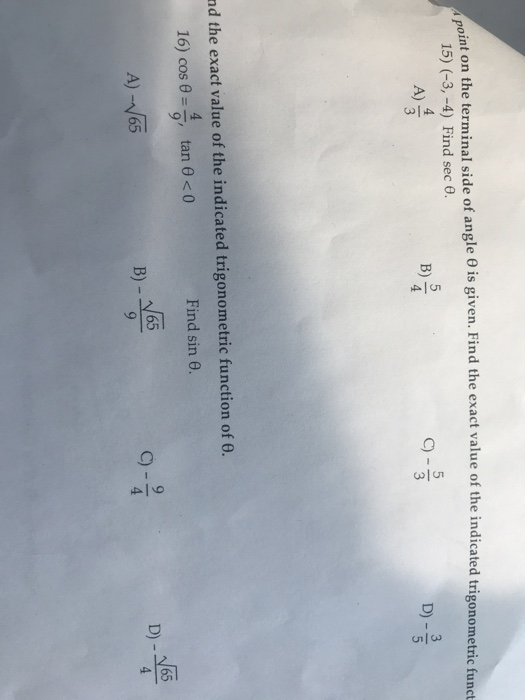 Solved Need These Problems Answered With The Work Shown To Chegg