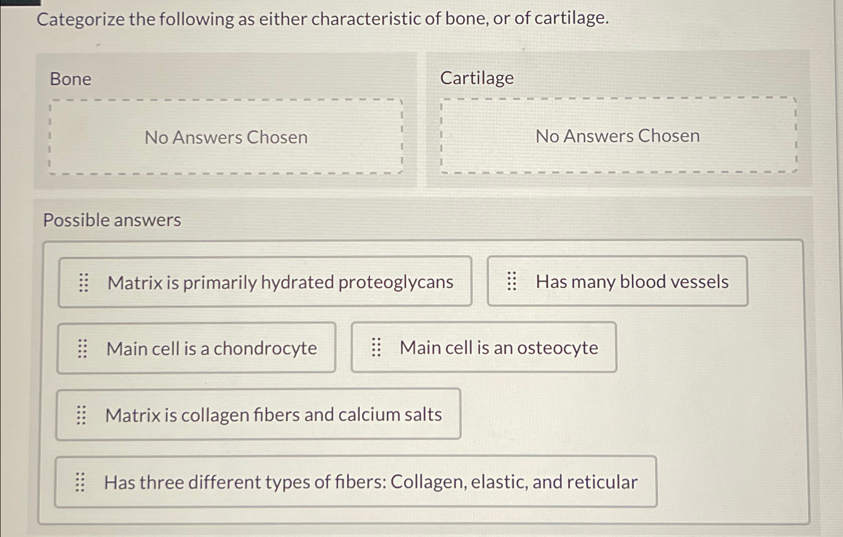 Solved Categorize the following as either characteristic of | Chegg.com Solved Categorize the following as either characteristic of | Chegg.com