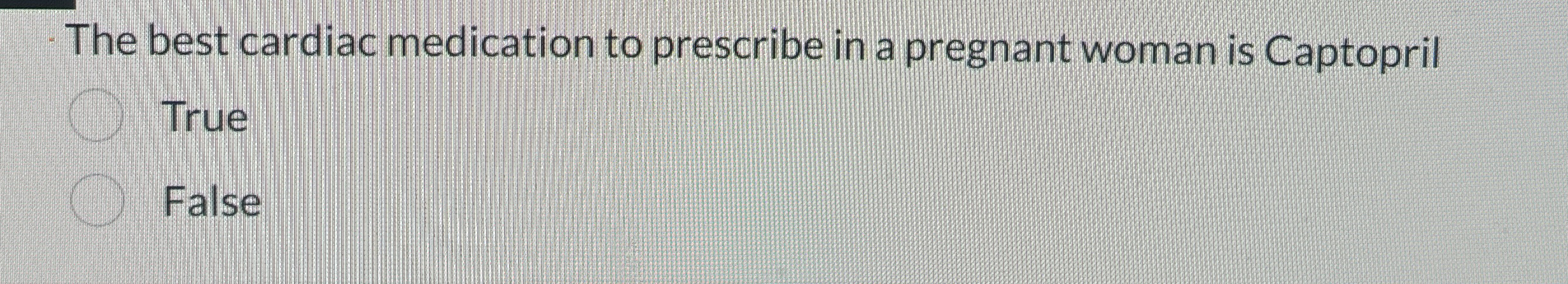 Solved The best cardiac medication to prescribe in a | Chegg.com