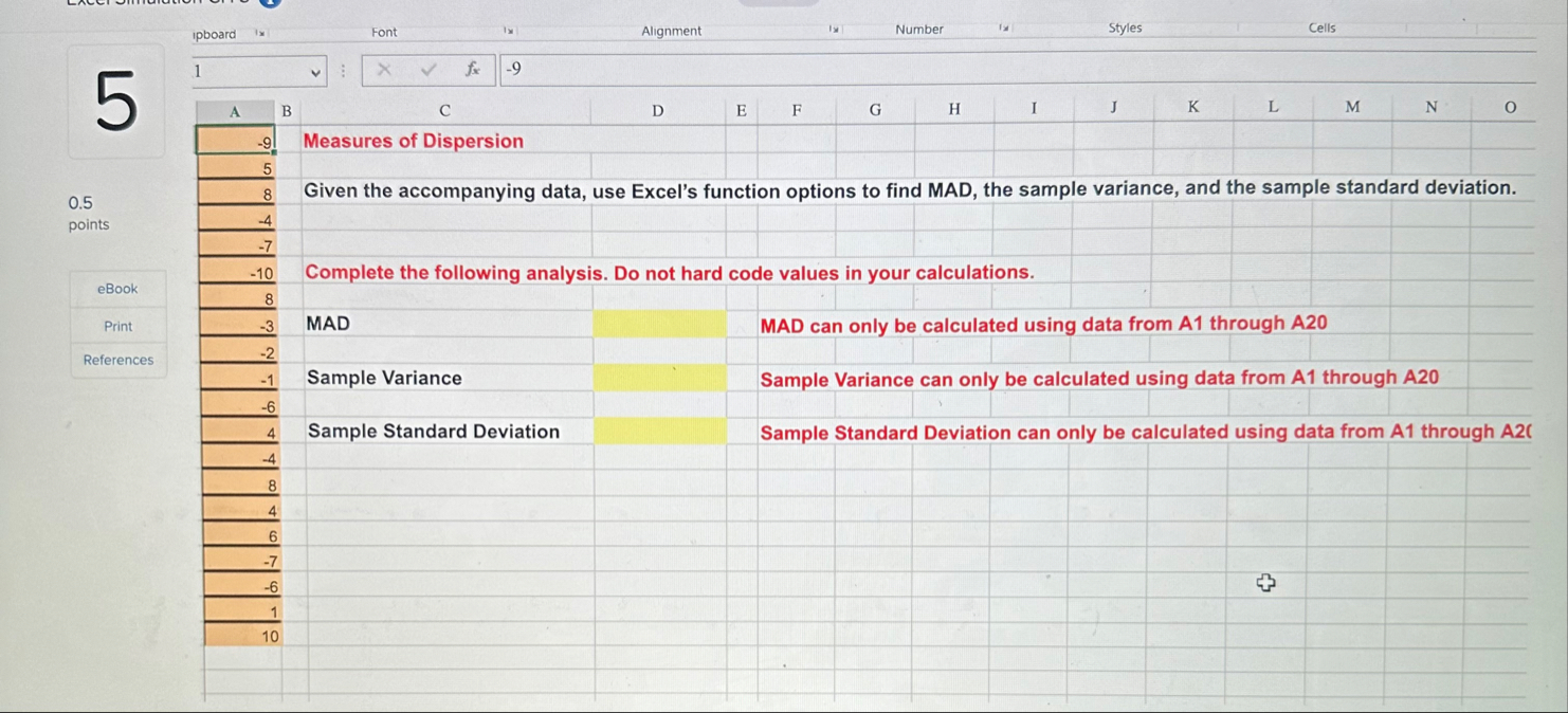 Solved onal days... (...cel Simulation CH 3HelpSave onal | Chegg.com