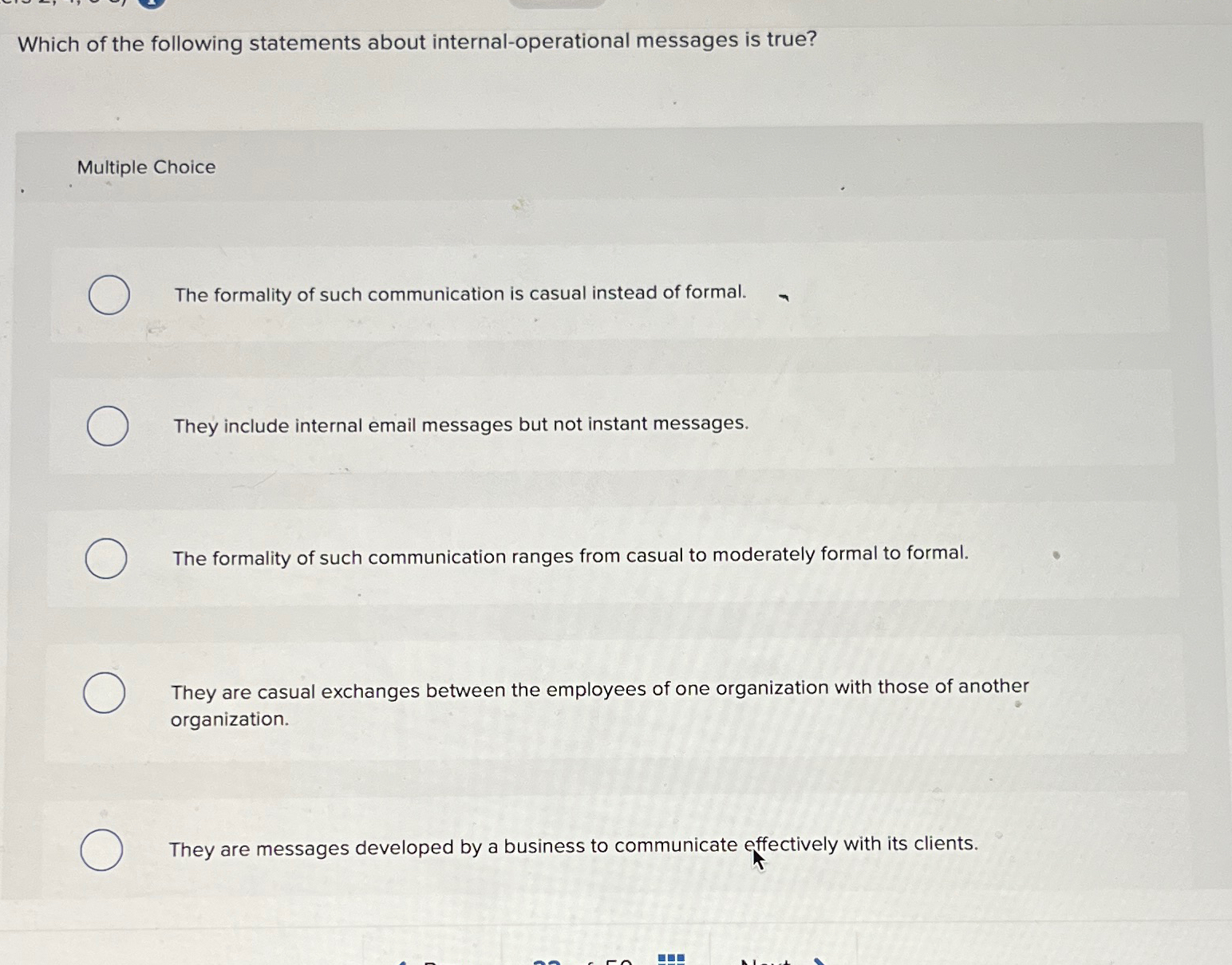 Solved Which of the following statements about | Chegg.com