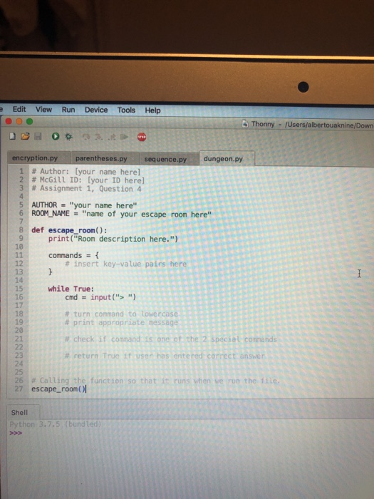Solved COMP 208 Winter 2020 Assignment_2_rev3.pdf (page 10 | Chegg.com