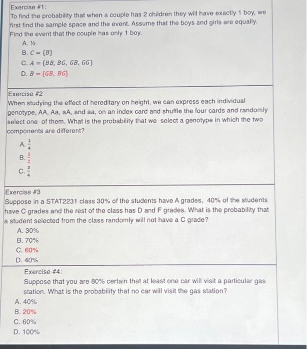 Solved - Do the following: 1. The correct answers to the | Chegg.com