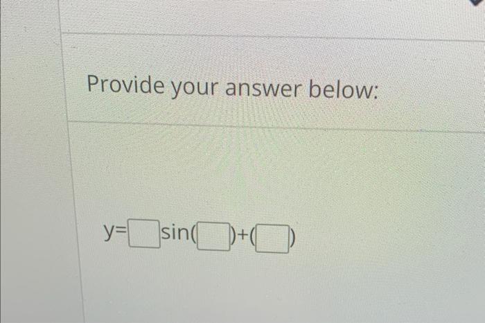 Solved Find the equation of the graph given below. Notice | Chegg.com