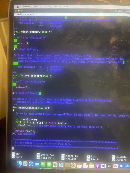 GNU nano 6.2 *include "stdio,h" 1/ hoodad for finhti | Chegg.com