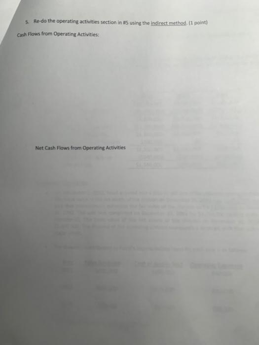 Solved Use the following information for Questions 4-5: | Chegg.com