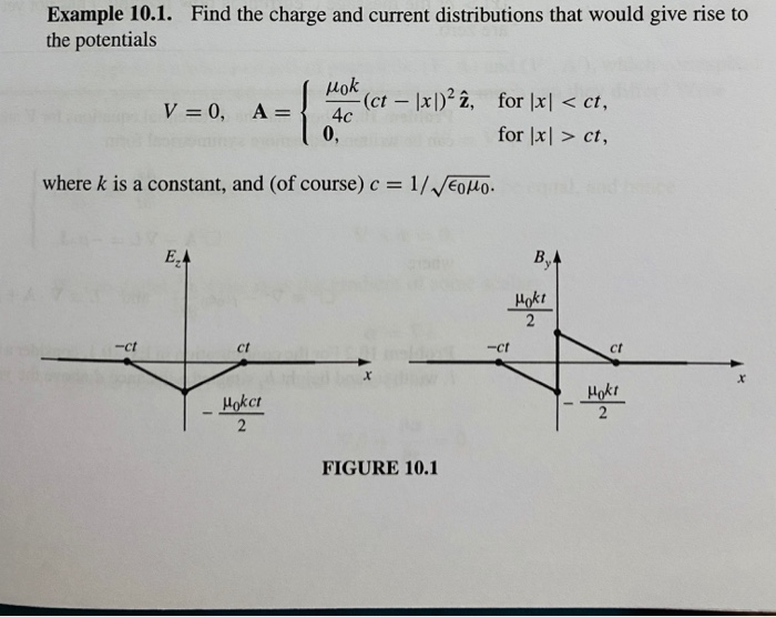 Solved Adv. electrodynamics Please help me answer 10.2 | Chegg.com