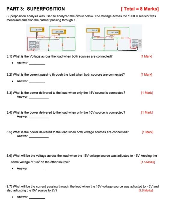 Solved PART 1: PSPICE [Total = 10 Marks] Important Note: | Chegg.com
