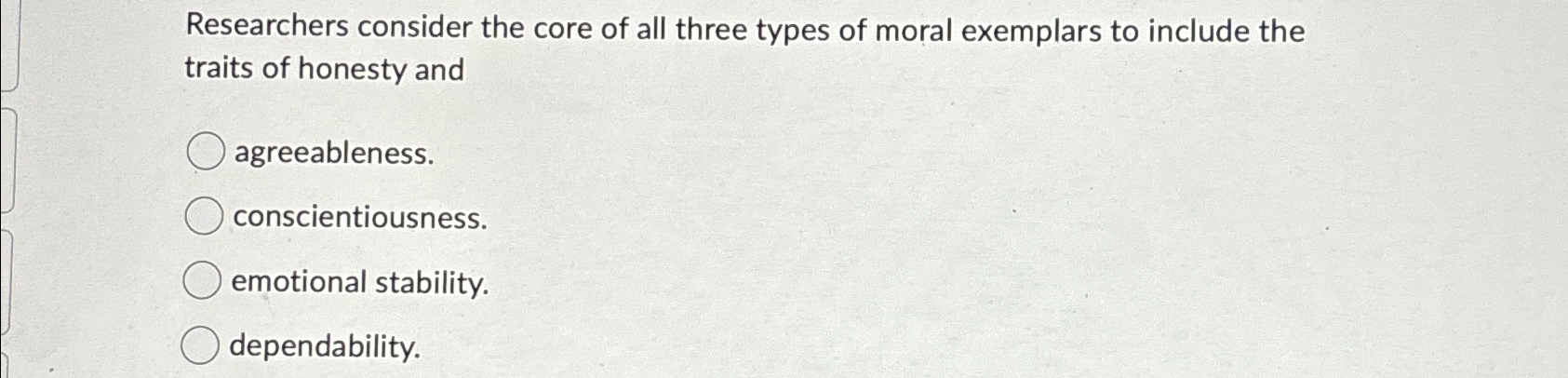 Solved Researchers consider the core of all three types of | Chegg.com