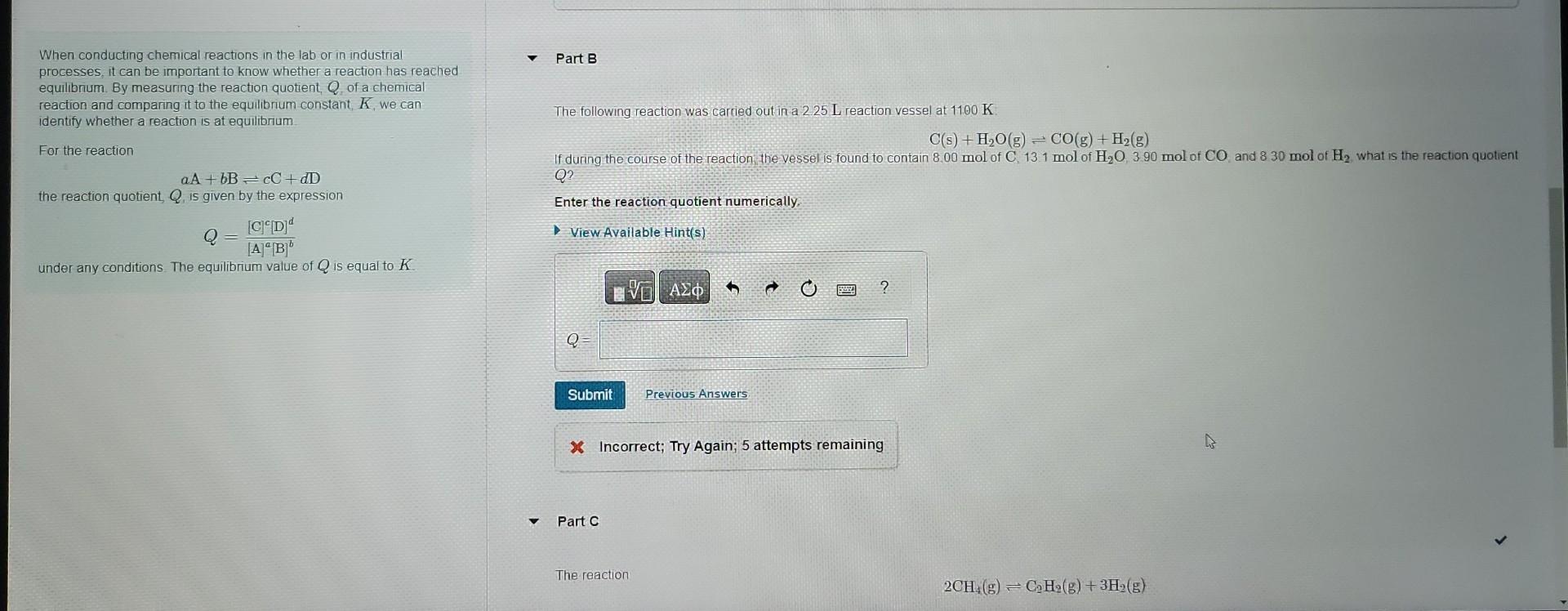 Solved When conducting chemical reactions in the lab or in | Chegg.com