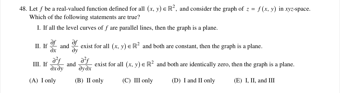 Solved Let f ﻿be a real-valued function defined for all | Chegg.com